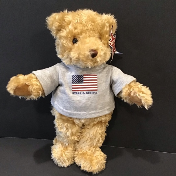 Gund | Toys | Gund Teddy Bear 200 Stares Stripes Limited Edition For ...